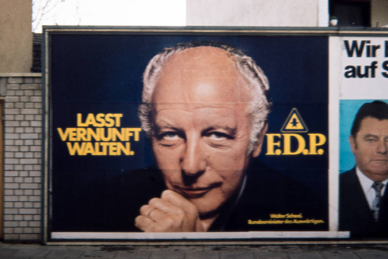 Plakat zur Bundestagswahl 1972 - WDR Digit